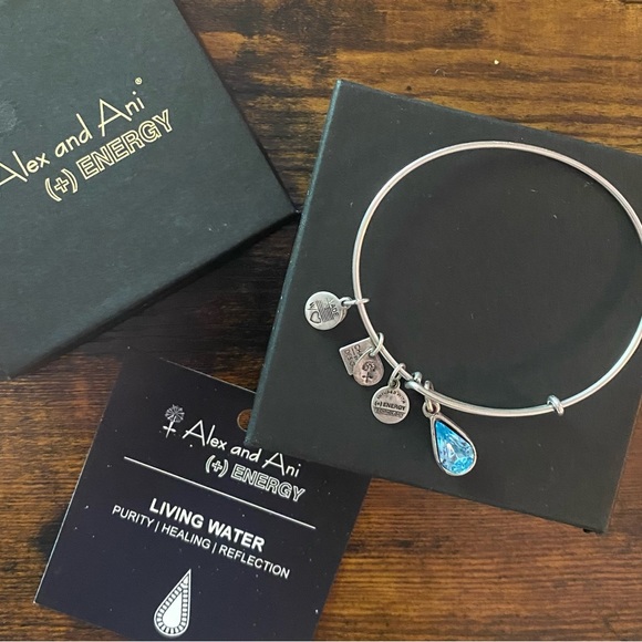 Alex and Ani | Jewelry | Alex And Ani Energy Living Water Expandable ...